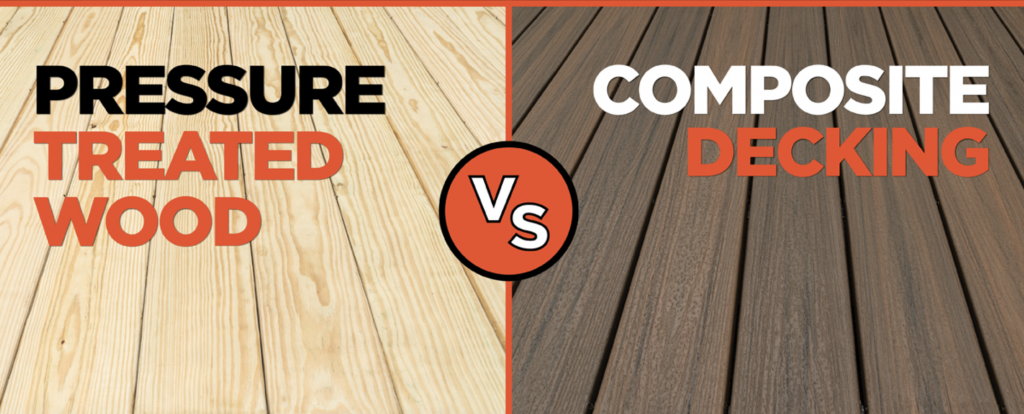 Treated Wood vs. Composite Decking - CAMO Fasteners